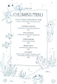 Restaurant Menus | Little Bay Croydon